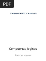 Compuertas Lógicas y Algebra Booleana | PDF | Puerta lógica | Lógica matemática
