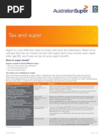 PDS-Personal Australian Super | PDF | Financial Risk | Taxes