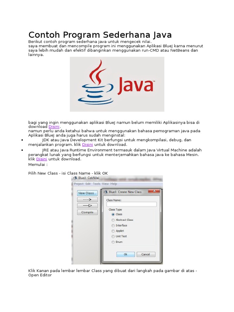Contoh Program Sederhana - 2 | PDF | Komputer