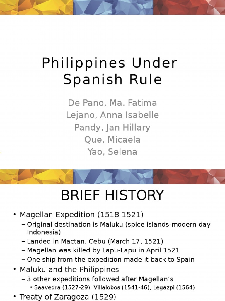 Spanish Rule in the Philippines: Overview | PDF | Philippines | Cebu