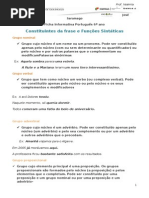 Tipos de Complementos Circunstanciais | PDF | Bilbo Bolseiro | Assunto ...