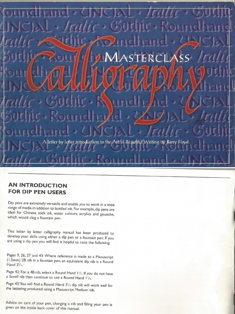 MasterClass Calligraphy | PDF
