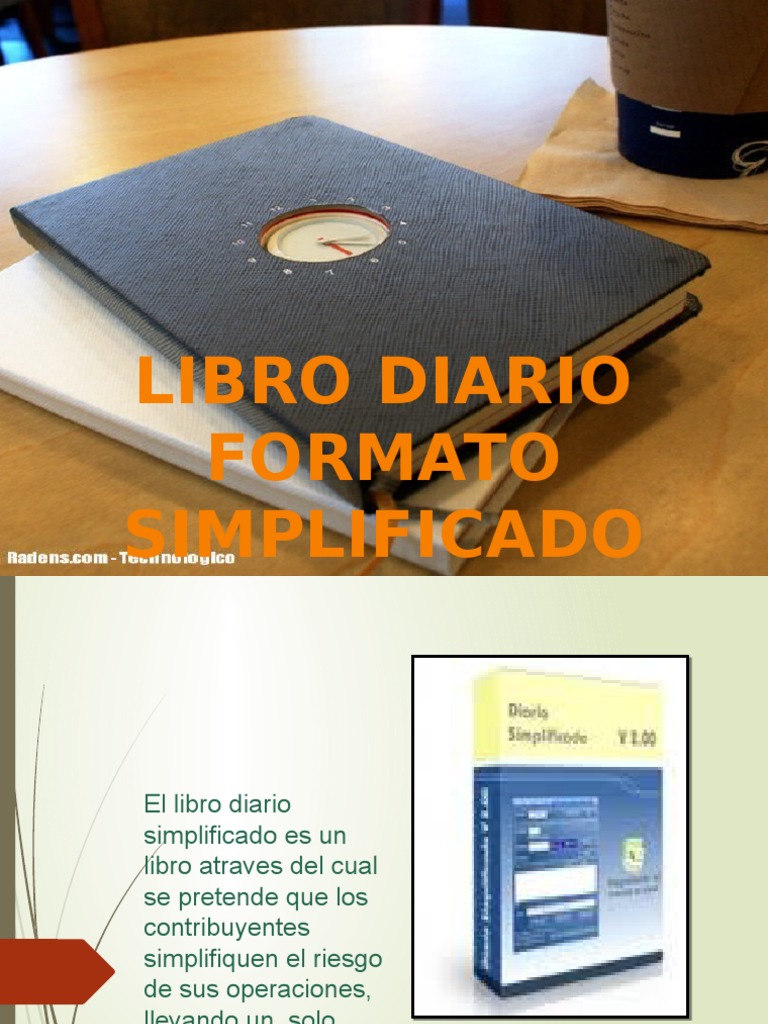 Libro Diario de Formato Simplificado | PDF | Contabilidad financiera ...