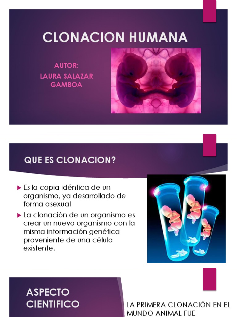 Clonacion Humana | Clonación | Ciencias de la tierra y de la vida