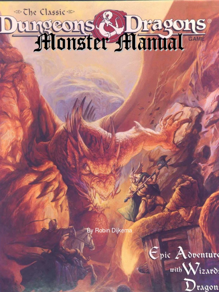 Monster Manual 1 2 Od&d | PDF | Dungeons & Dragons | Senses
