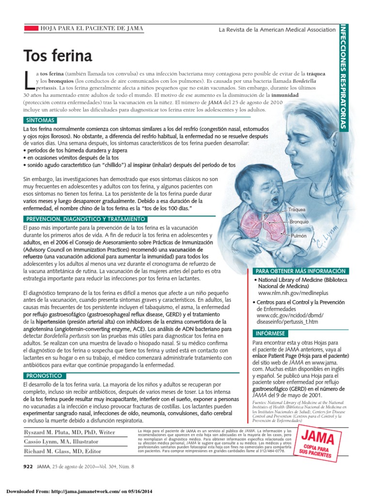 Tos Ferina | PDF | Tos | Resfriado comun