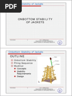 Primary Design of An Offshore Jacket Structure in English Channe | PDF ...