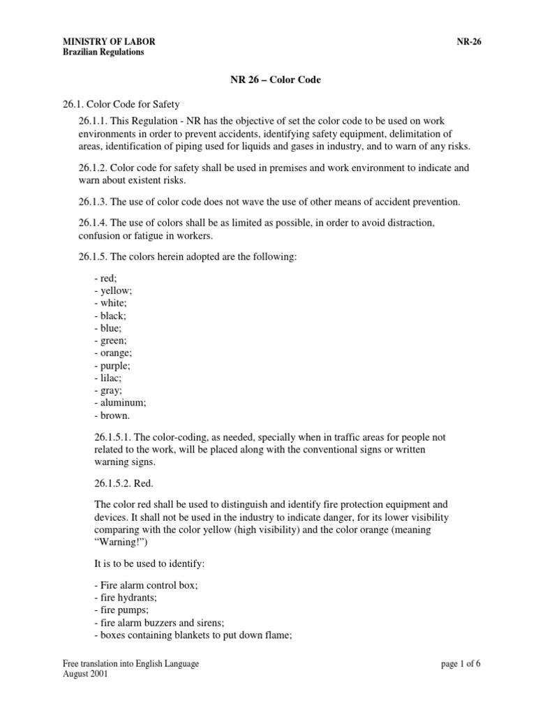 NR 26 Safety Signalling | PDF | Risk | Crane (Machine)