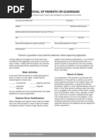 LDS Youth Activity Permission Form | PDF