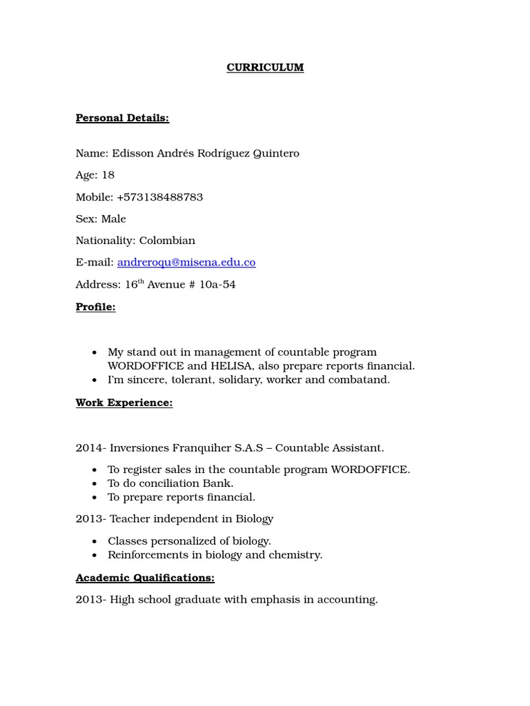 Curriculum | PDF | Finance & Money Management