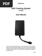 Gps - Tracker Manual | PDF | Global Positioning System | Gsm