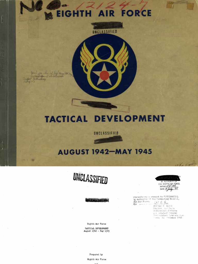 Eighth Air Force Tactical Development, August 1942 - May 1945 | PDF ...