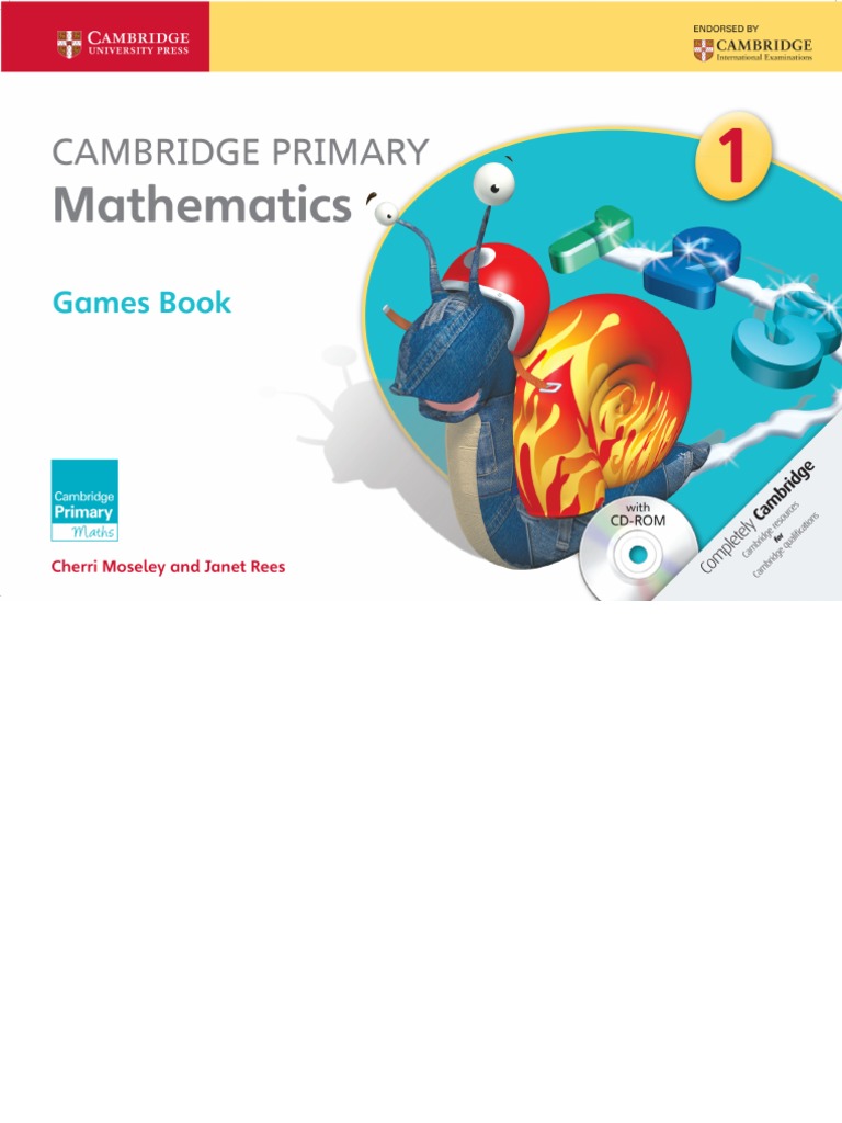 Cambridge Primary Mathematics Games Book Stage 1 Cambridge University ...