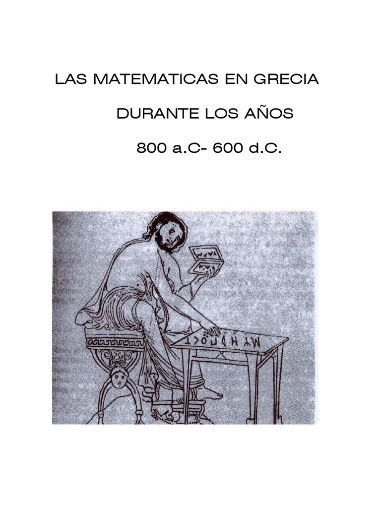 Las Matematicas en Grecia | Euclides | Lengua griega