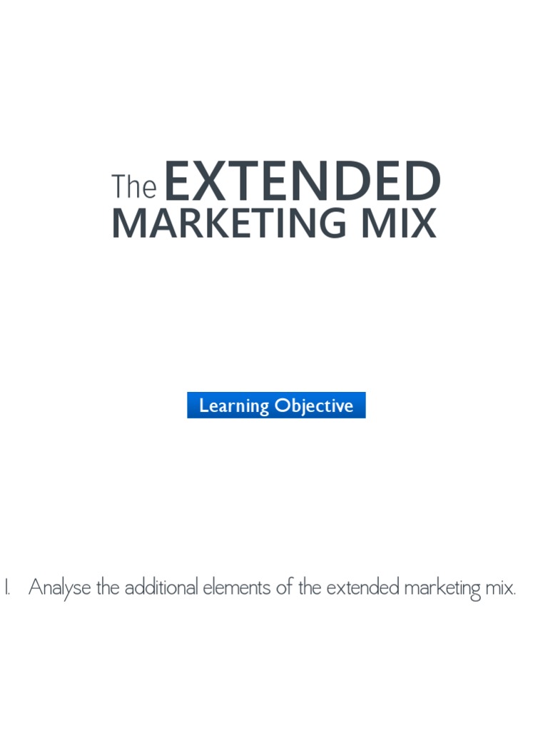 Extended Marketing Mix | PDF | Starbucks | Marketing