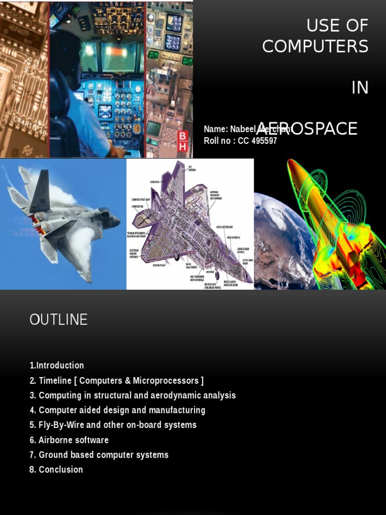 Use of Computers in Aerospace | PDF | Computer Aided Design | Unmanned ...