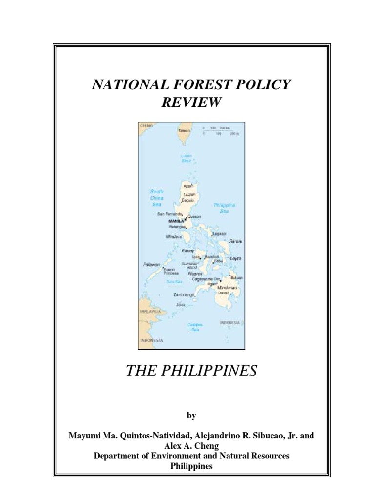 National Forest Policy Review Philippines | PDF | Forestry | Sustainability