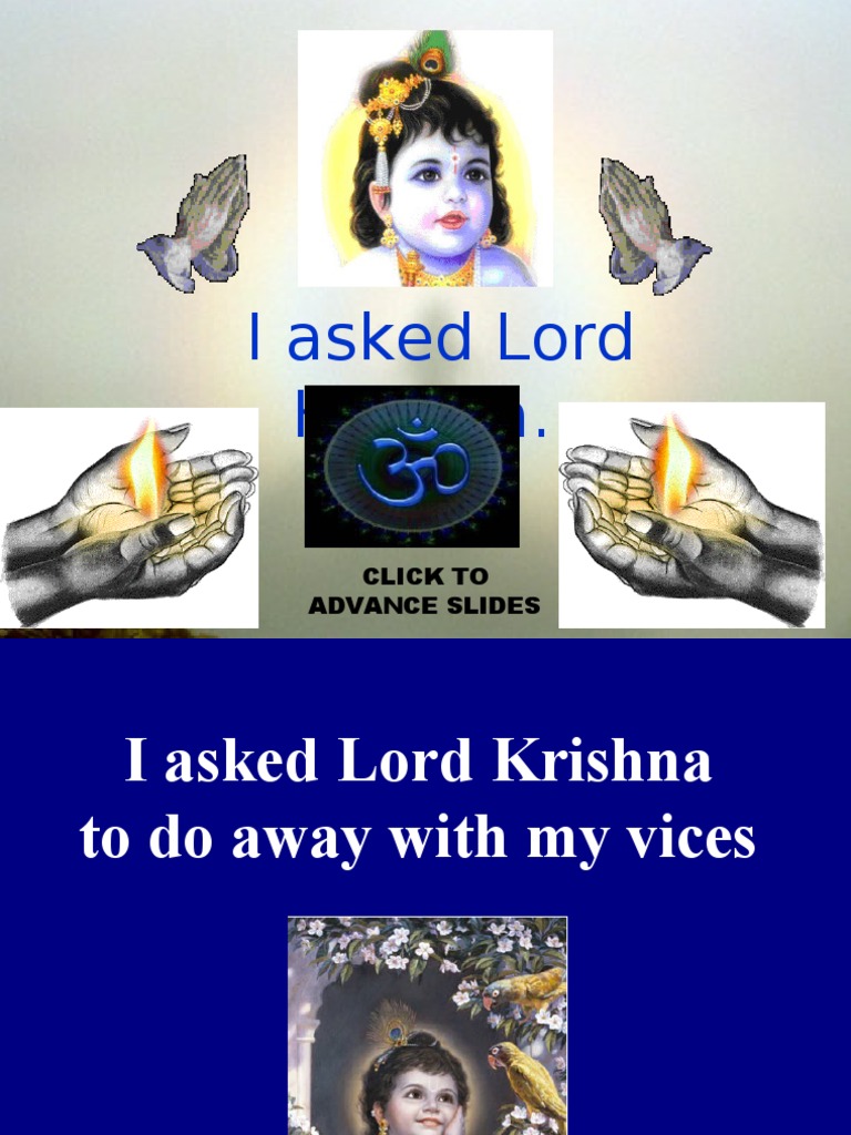 Lessons from Lord Krishna's Wisdom | PDF