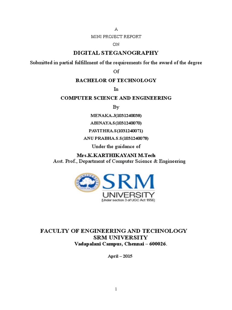 Steganography | Download Free PDF | Java (Programming Language) | C++