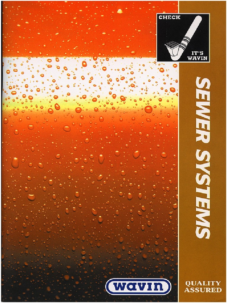 Wavin Sewer Sytem | PDF | Sanitary Sewer | Storm Drain