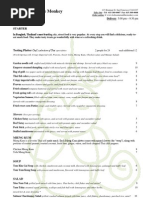 Mango Tree BGC Menu | PDF | Thai Cuisine | Tofu