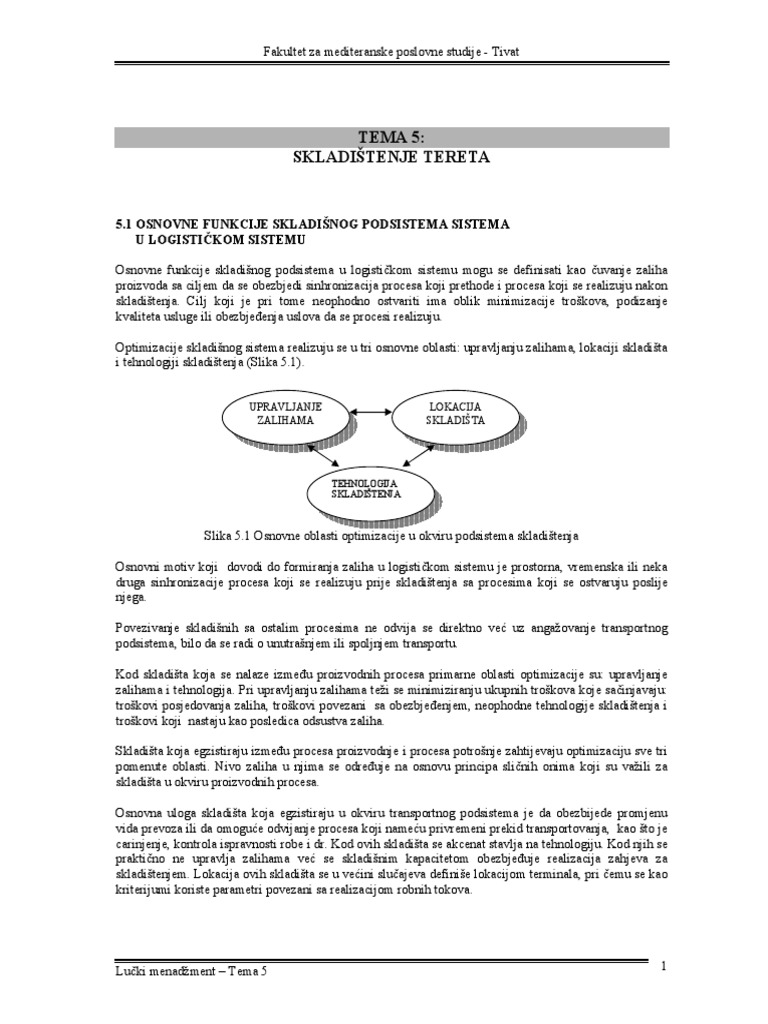 LUCKI MENADZMENT-Tema 5 PDF | PDF