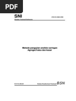 SNI 1969-2016 (Pengujian Berat Jenis Dan Penyerapan Agregat Kasar) | PDF | Komputer | Teknologi ...