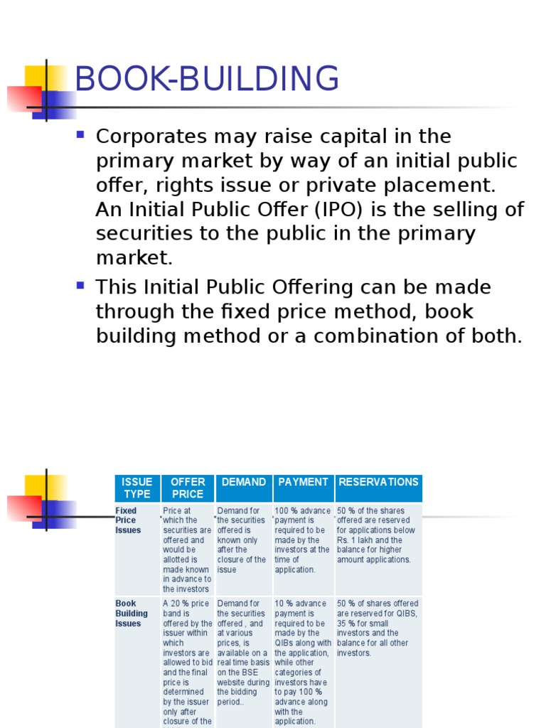 Bookbuilding 1 | PDF | Initial Public Offering | Economics