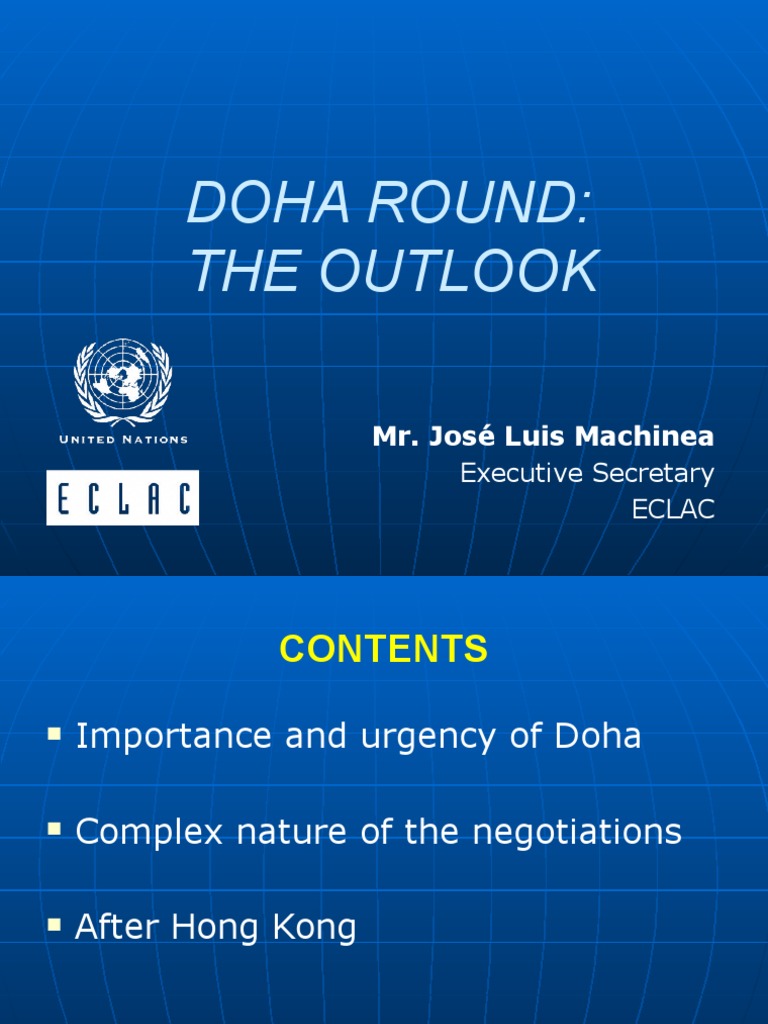 Nyork - Doha Round | PDF | Doha Development Round | World Trade ...