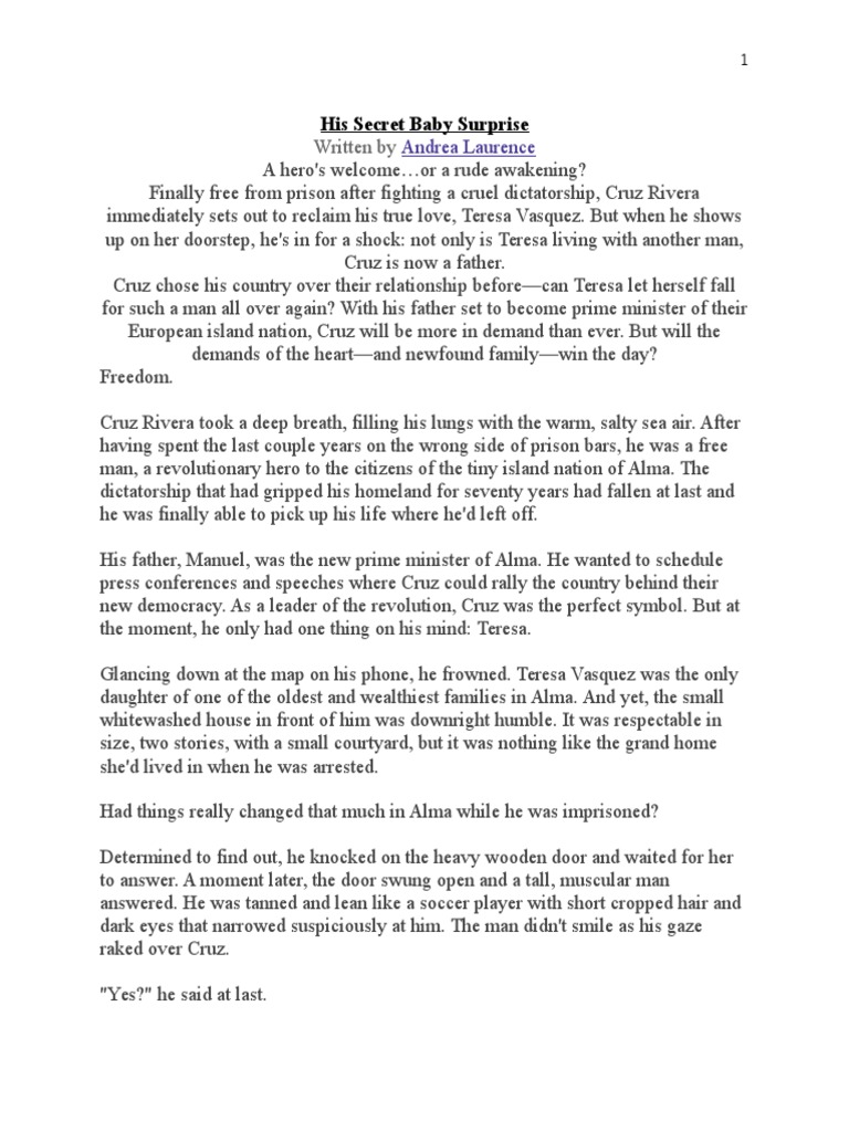 His Secret Baby Surprise | PDF