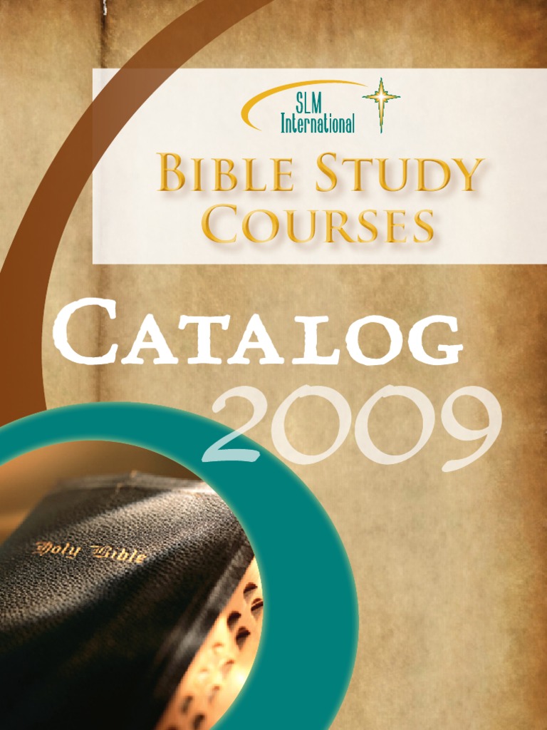 Catalog 2009 - Bible Study Courses | PDF | Disciple (Christianity) | Jesus