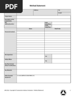 Method of Procedure MOP Form | PDF | Electrical Engineering | Electricity