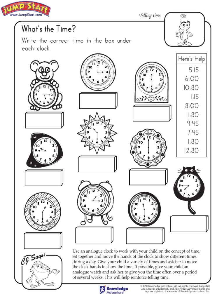 what-s-the-time-pdf