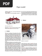 Free PDF Paper Models | PDF | Printing | Media Technology