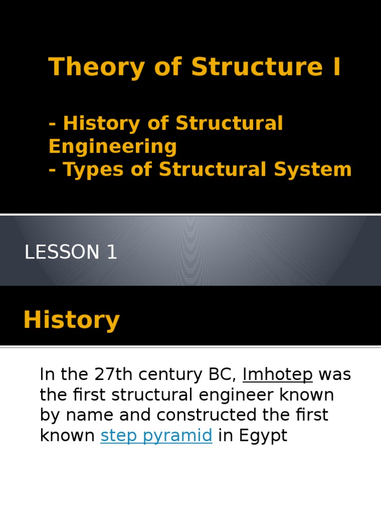 Theory of Structure I | PDF
