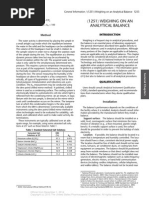 USP General Chapter 41 | PDF | Weight | Antimicrobial