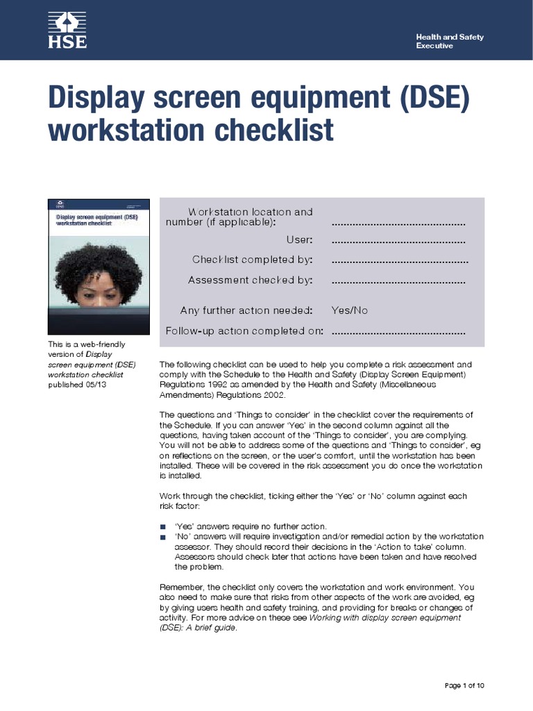 Dse Checklist | PDF