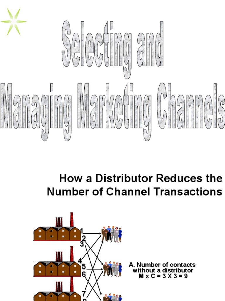 Selecting and Managing Marketing Channels | PDF | Logistics ...