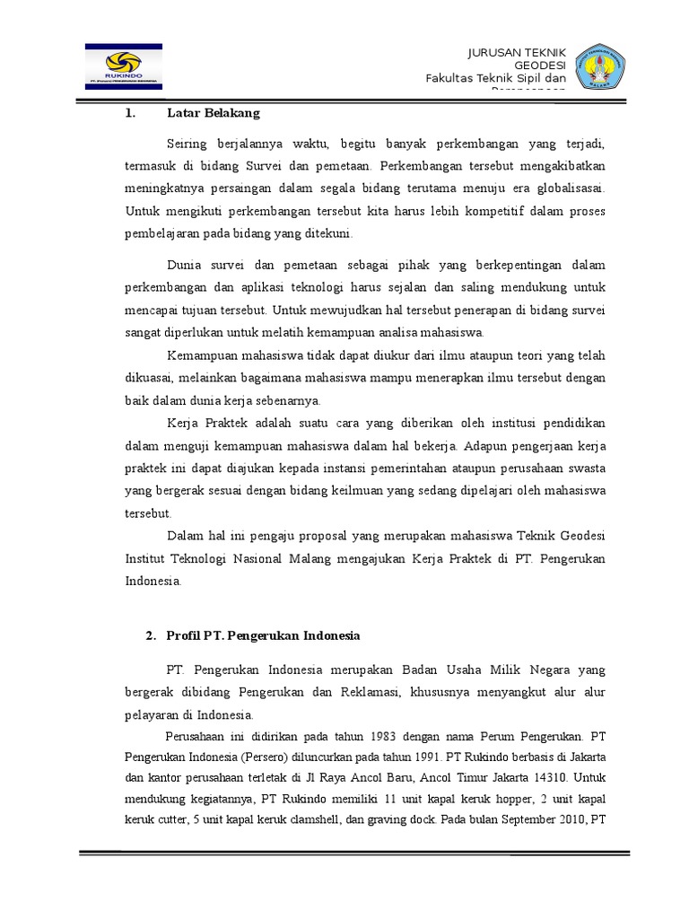 Proposal Rukindo | PDF