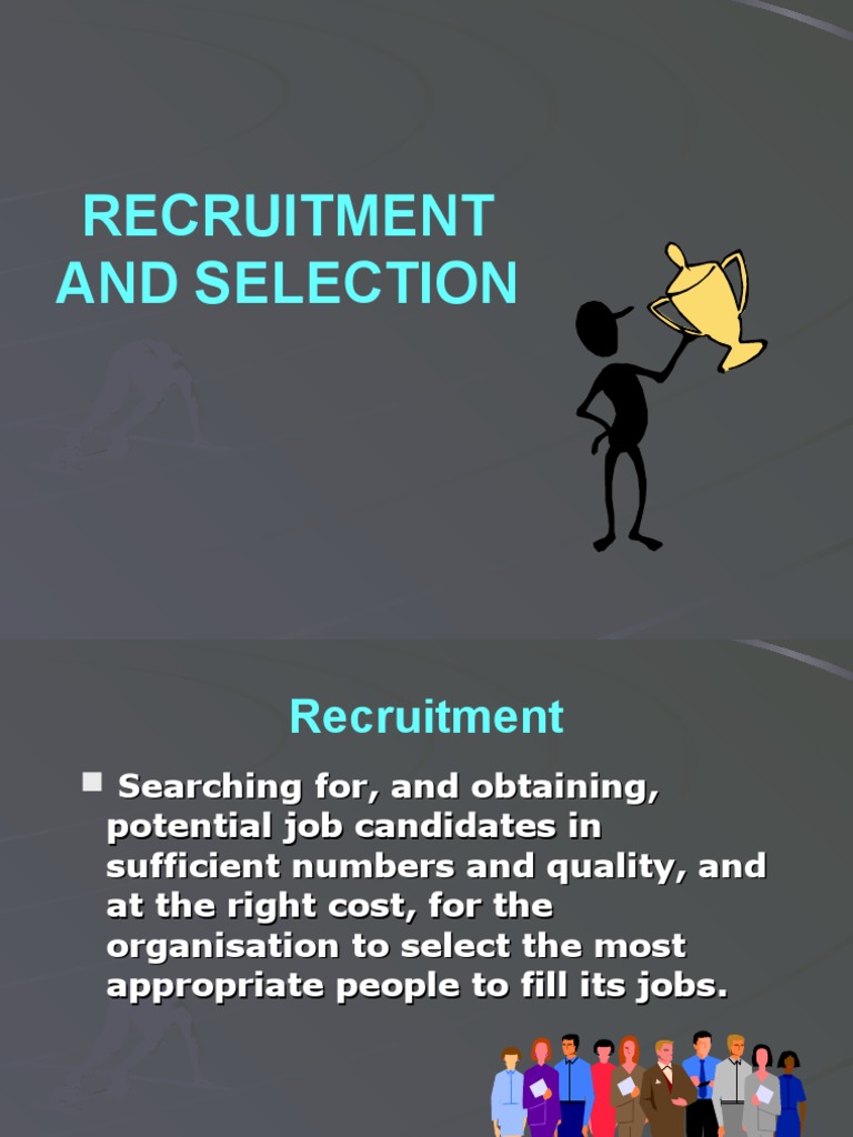 Rec & Sel | PDF | Recruitment | Employment