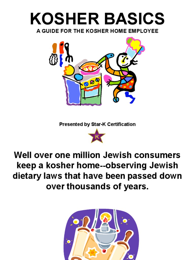 Kosher Basics Powerpoint | PDF | Shabbat | Oven
