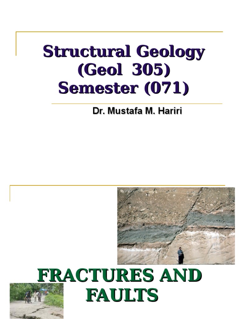 Structural Geology (Geol 305) Semester | Download Free PDF | Fault ...