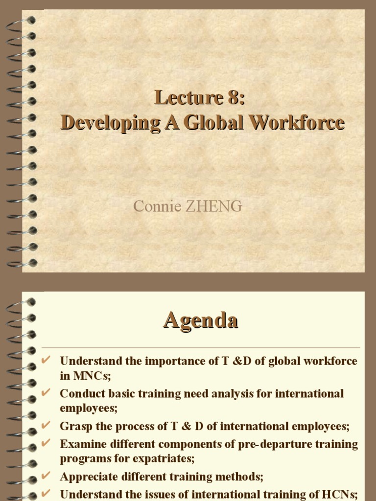 Developing A Global Workforce | PDF