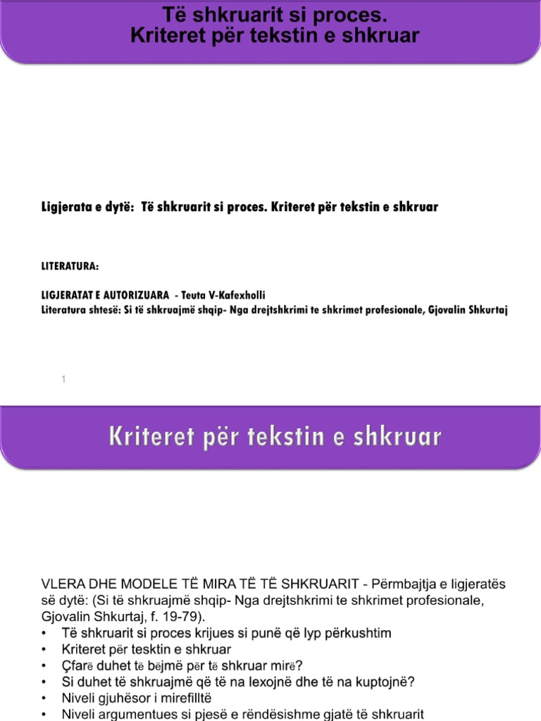 Shkrim Akademik II | PDF