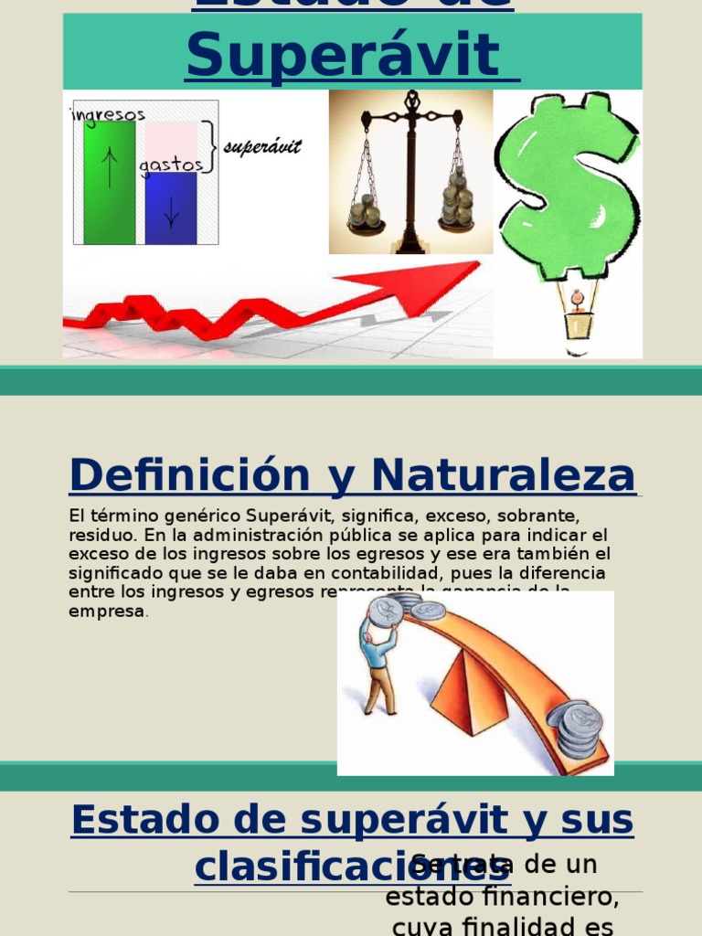 Estado de Superávit | Beneficio (economía) | Contabilidad | Prueba ...