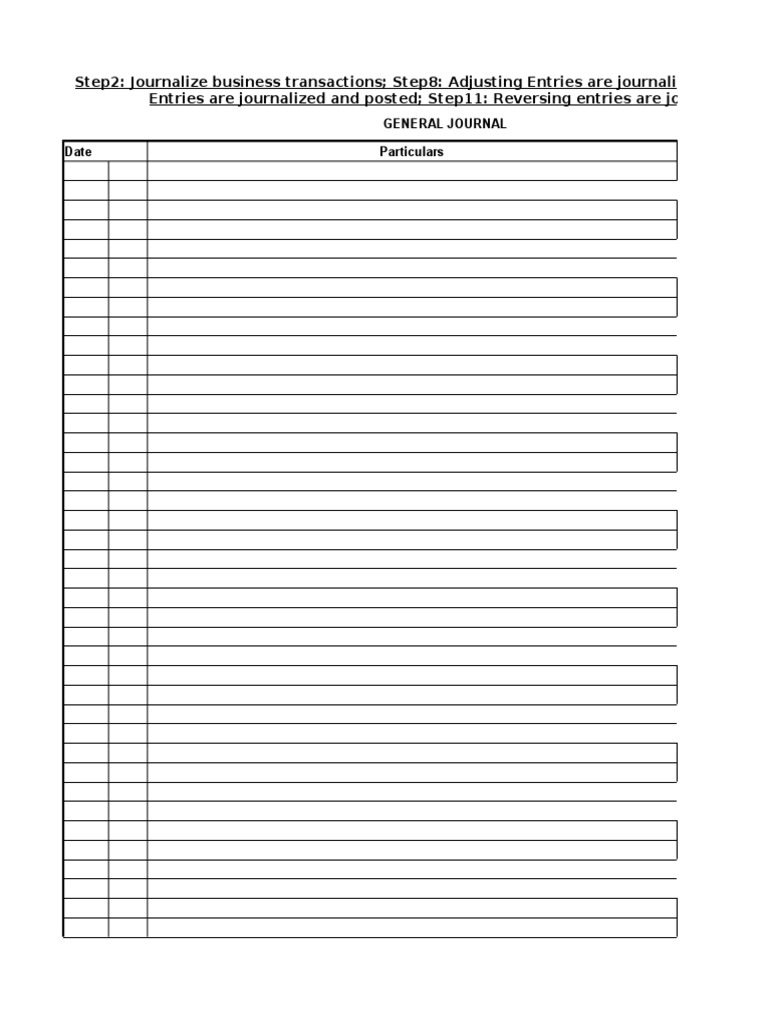 JDC Templates | PDF | Debits And Credits | Expense