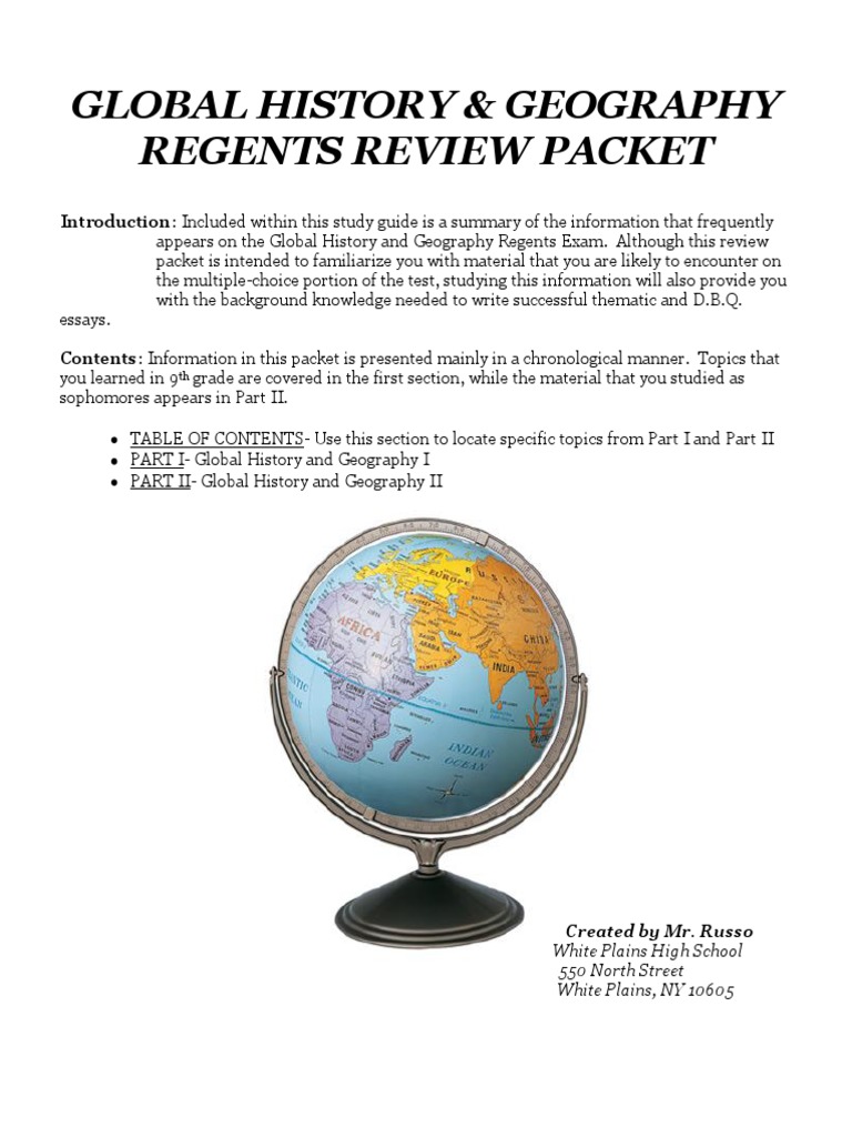 Review Packet For Ap-Global PDF | PDF | Reincarnation | Karma