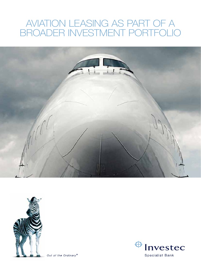 An Analysis of Aircraft Leasing as a Viable Alternative Investment ...