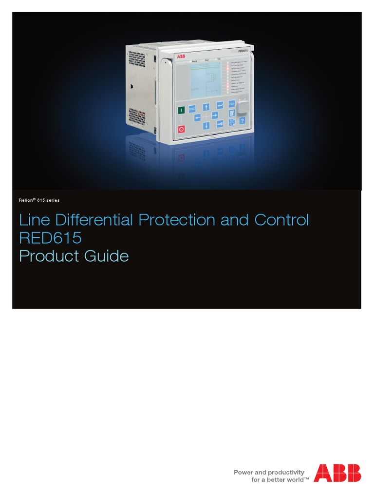 Product Guide - RED615 | Electrical Substation | Computer Network