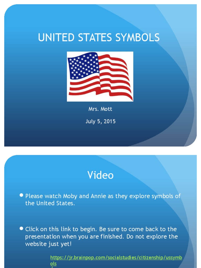 Explore U.S. National Symbols | PDF | Social Science